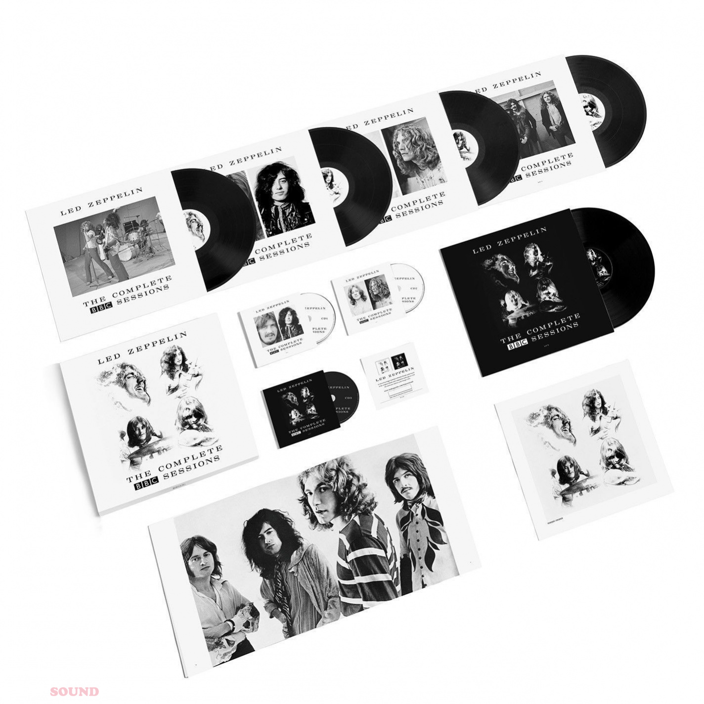 Led Zeppelin - The Complete BBC Sessions Box Set 3 CD + 5 LP :: Soul's ...